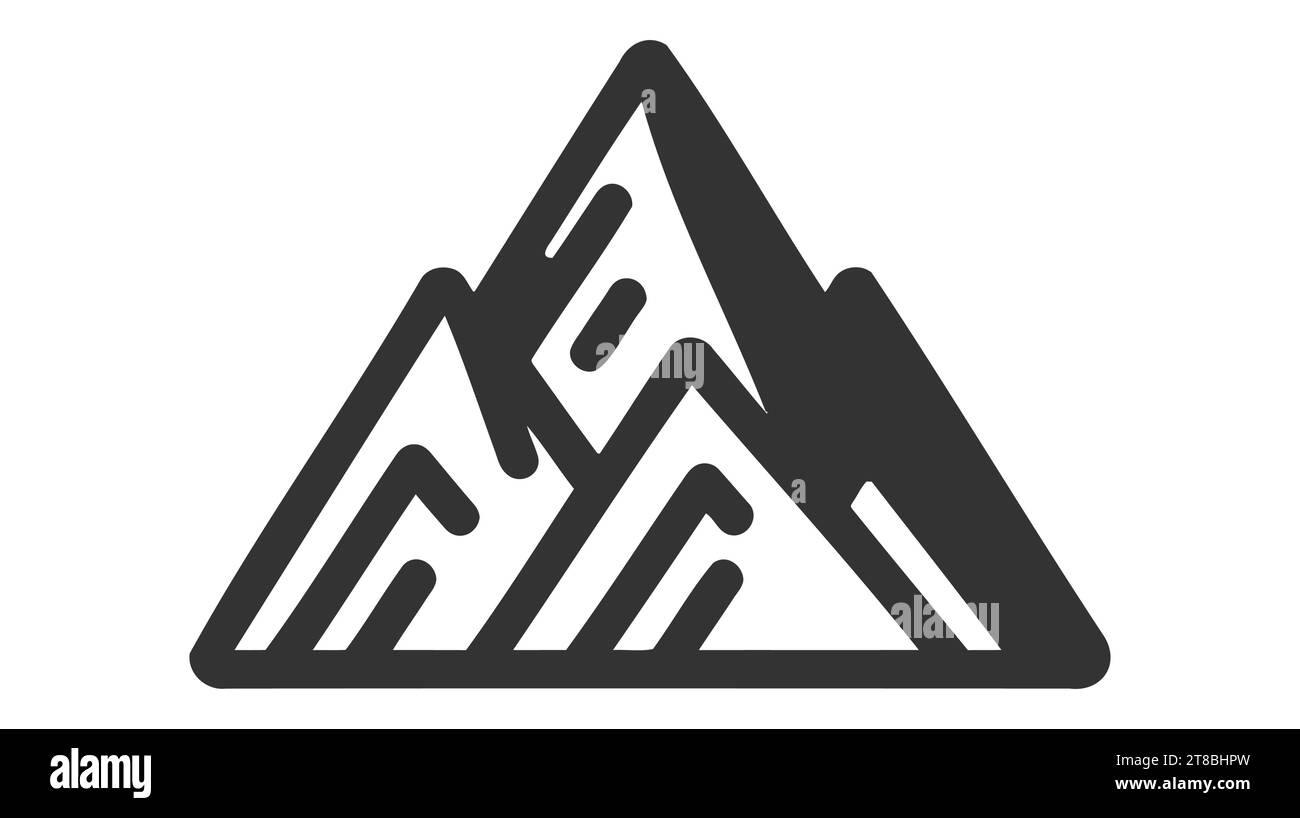 Mountine emblem Stock Vector Images - Alamy