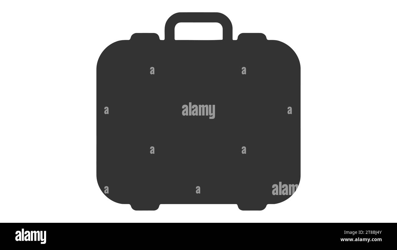 Baggage, luggage line icon, outline vector sign, linear style pictogram ...