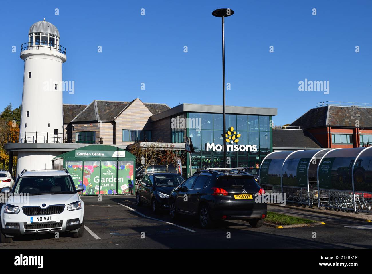 Morrisons supermarket Preston Stock Photo - Alamy