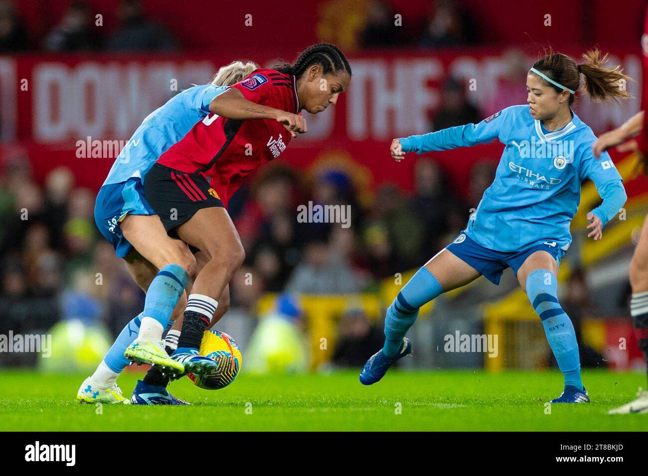 Manchester on Sunday 19th November 2023. Geyse #23 of Manchester United ...