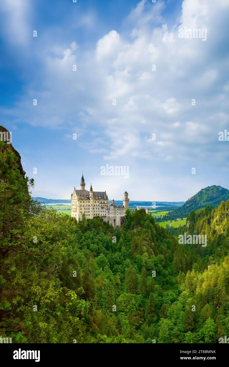 Neuschwanstein castle viewpoint hi-res stock photography and images - Alamy