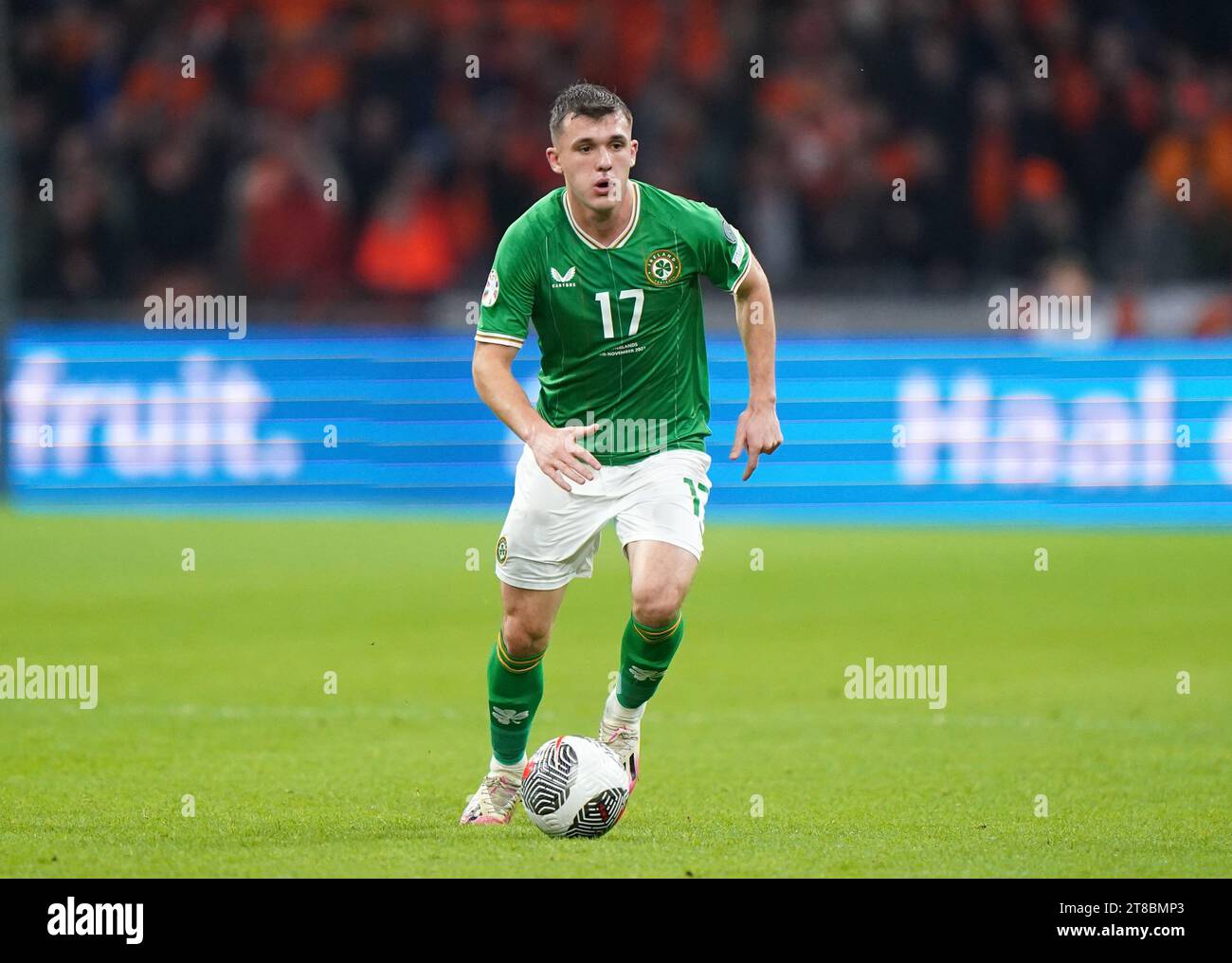 Republic of Ireland's Jason Knight during the UEFA Euro 2024 Qualifying ...