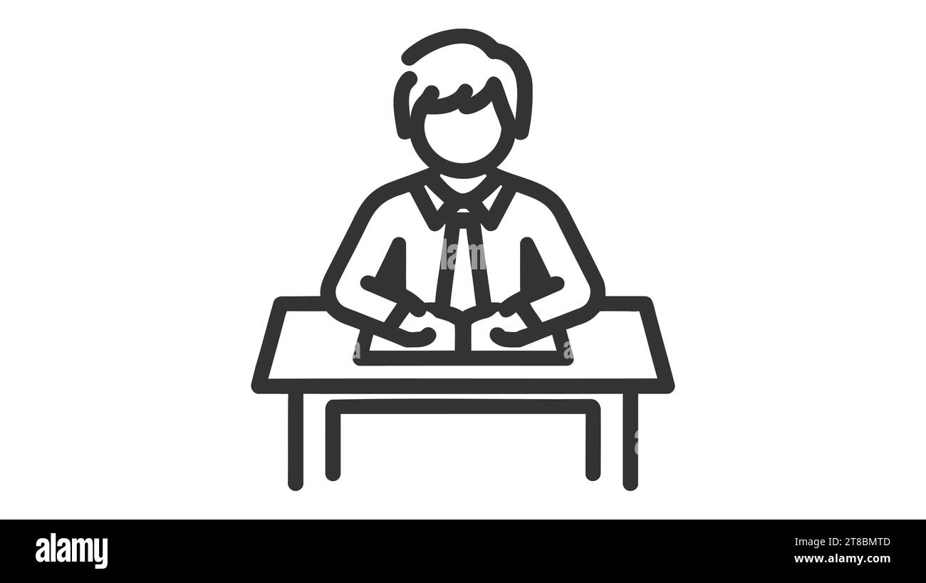 Student Icon - Vector illustration on white background Stock Vector ...