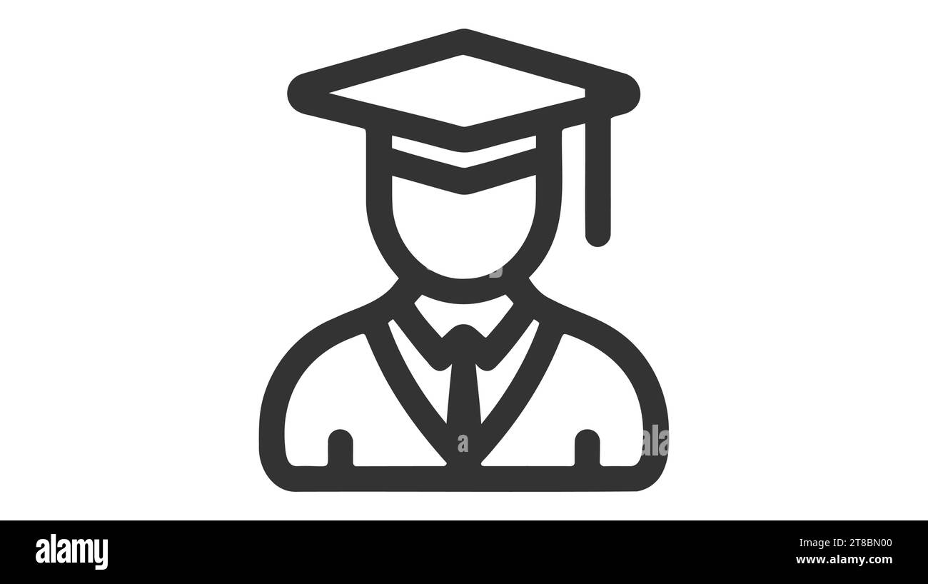Student Icon - Vector illustration on white background Stock Vector ...