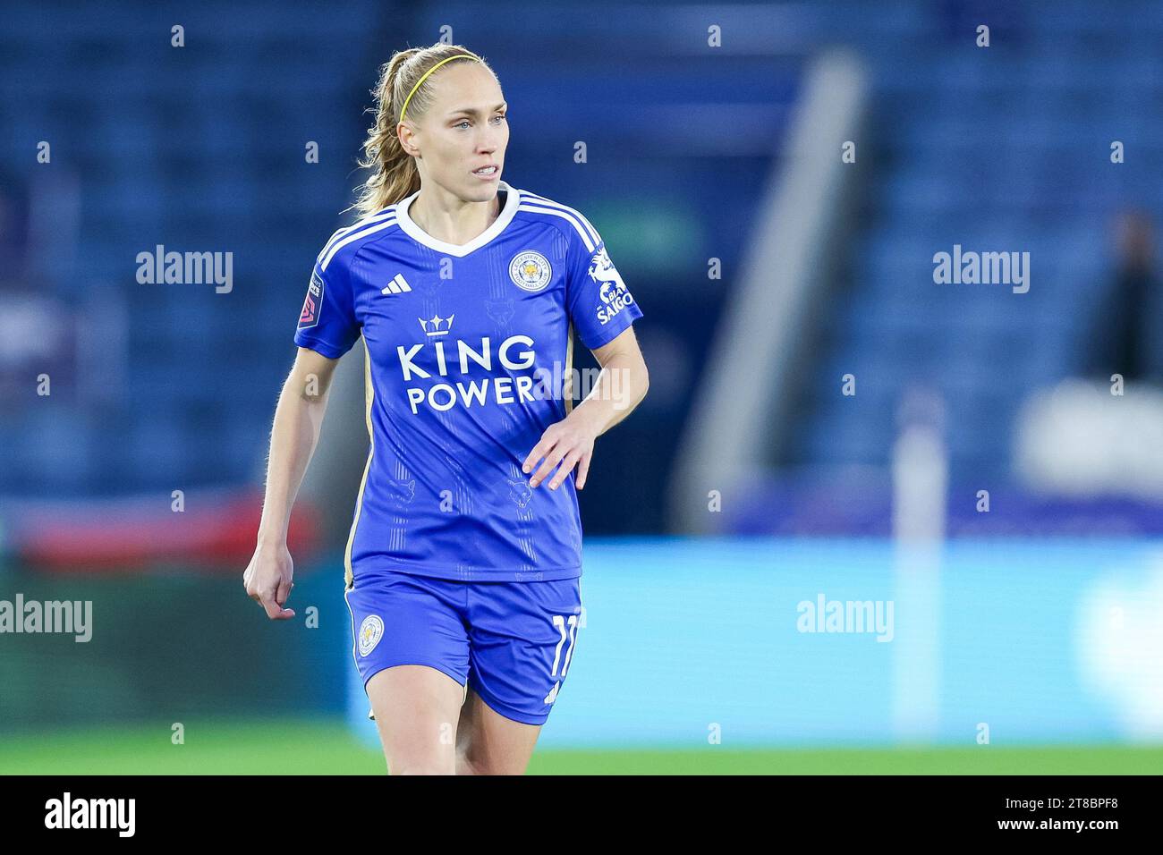 Leicester, UK. 19th Nov, 2023. Leicester's Janice Cayman pictured ...
