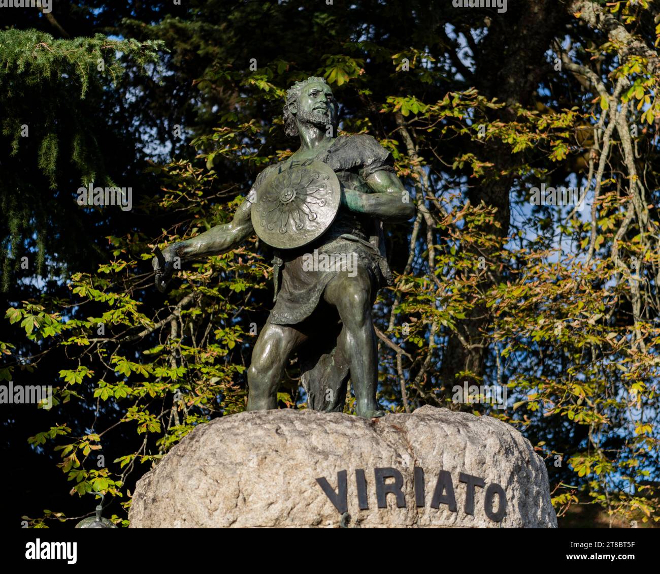 Viriato statue (Portugal Stock Photo - Alamy