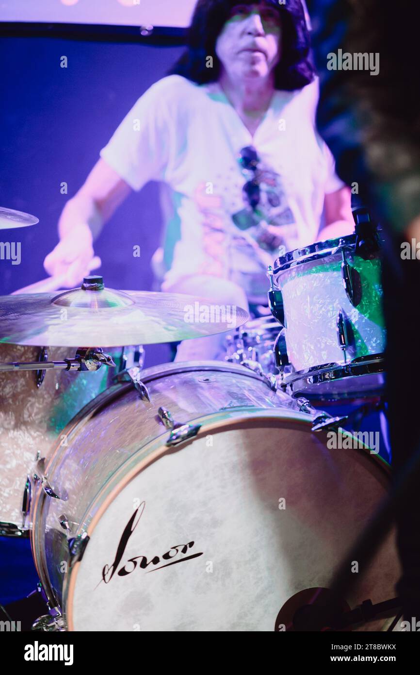 Marky Ramone performs live with his band blitzkrieg in Turin. Live ...