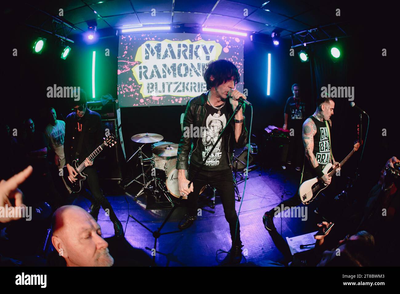 Marky Ramone performs live with his band blitzkrieg in Turin. Live ...