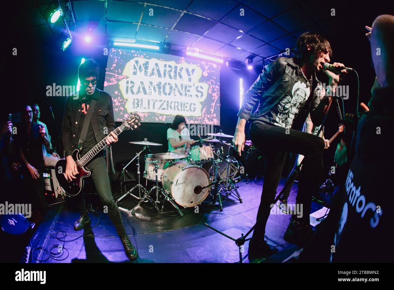 Marky Ramone performs live with his band blitzkrieg in Turin. Live ...