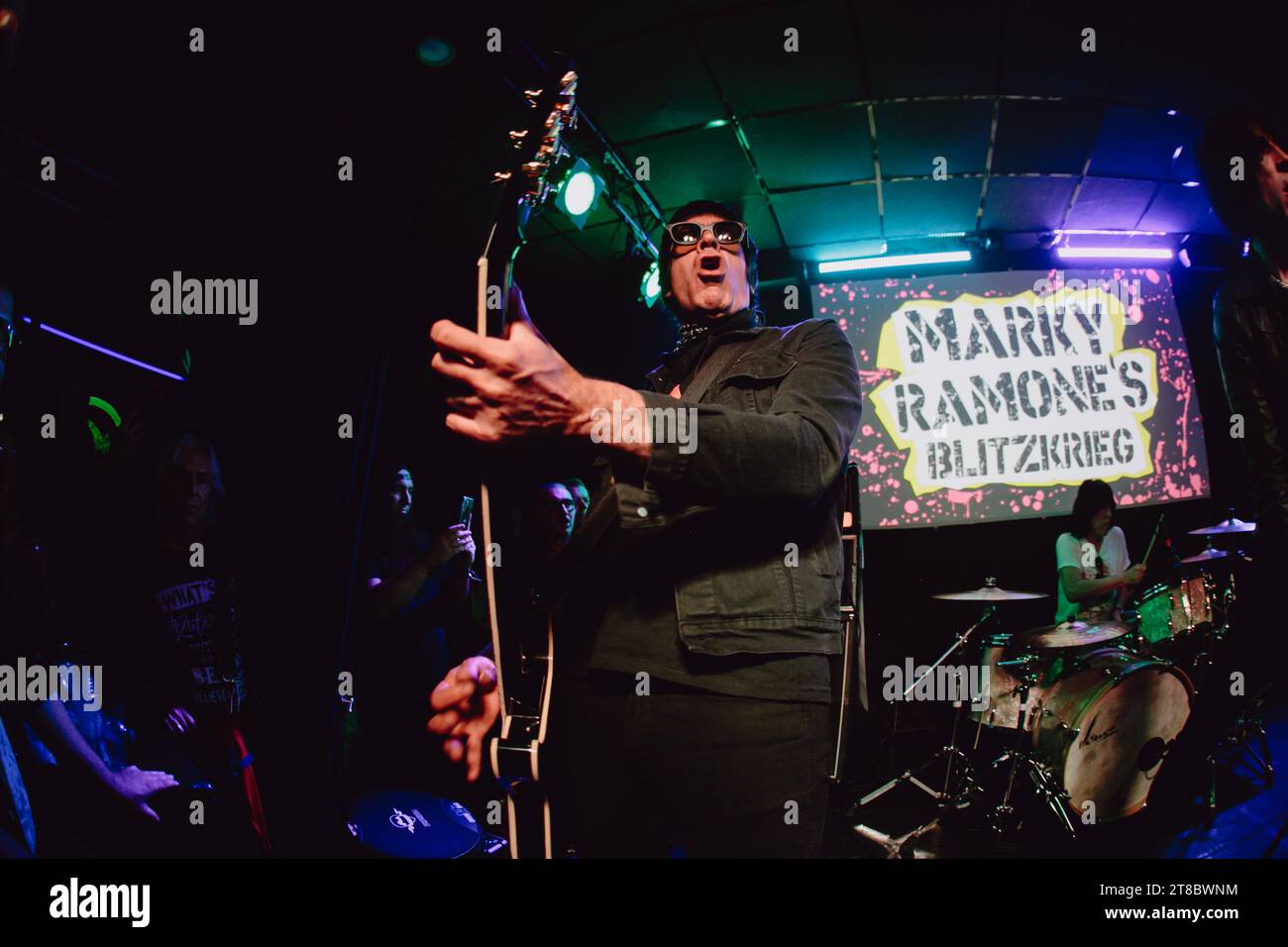 Marky Ramone performs live with his band blitzkrieg in Turin. Live ...