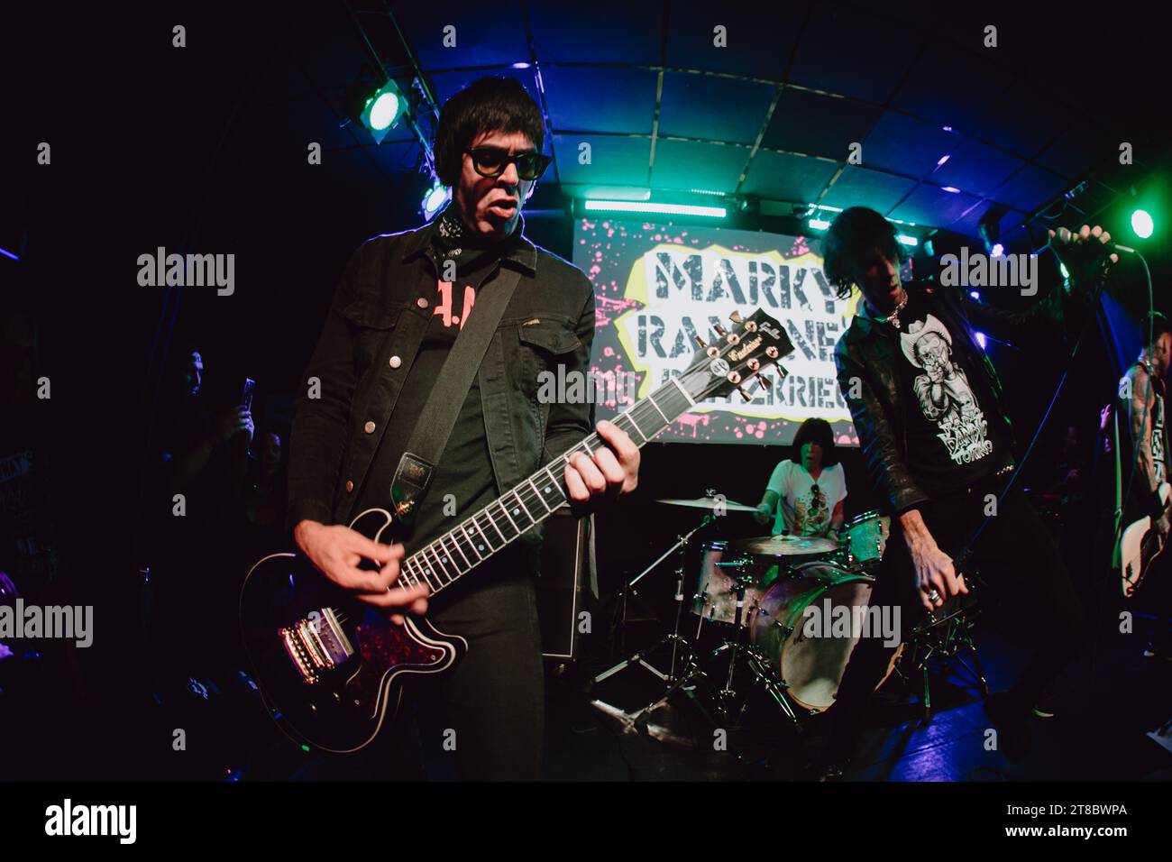 Marky Ramone performs live with his band blitzkrieg in Turin. Live ...