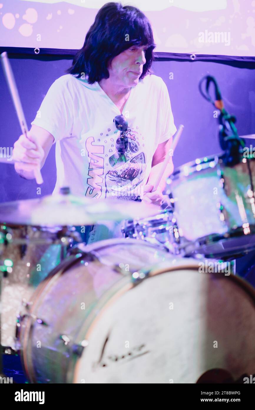 Marky Ramone performs live with his band blitzkrieg in Turin. Live ...