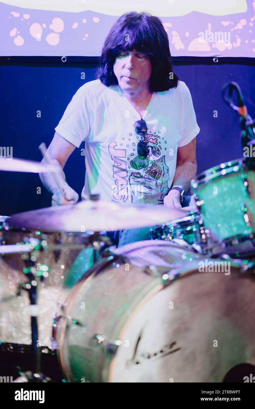 Marky Ramone performs live with his band blitzkrieg in Turin. Live ...