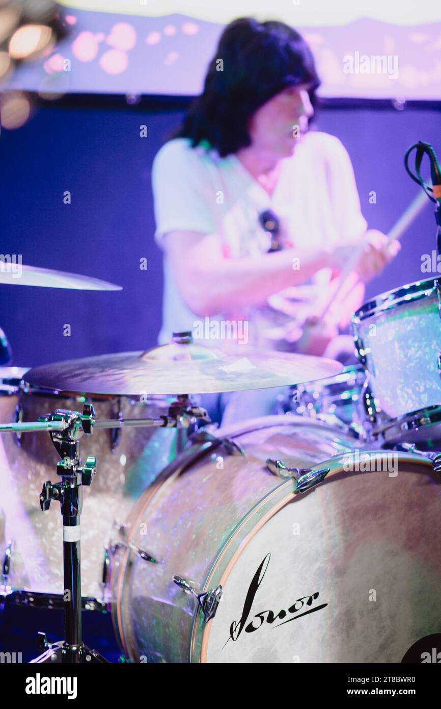 Marky Ramone performs live with his band blitzkrieg in Turin. Live ...