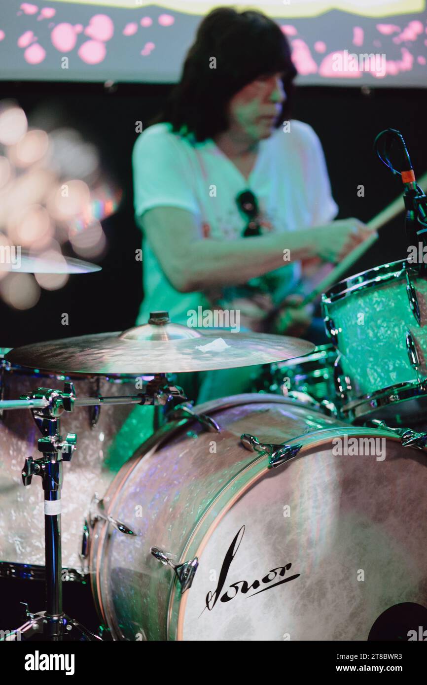 Marky Ramone performs live with his band blitzkrieg in Turin. Live ...