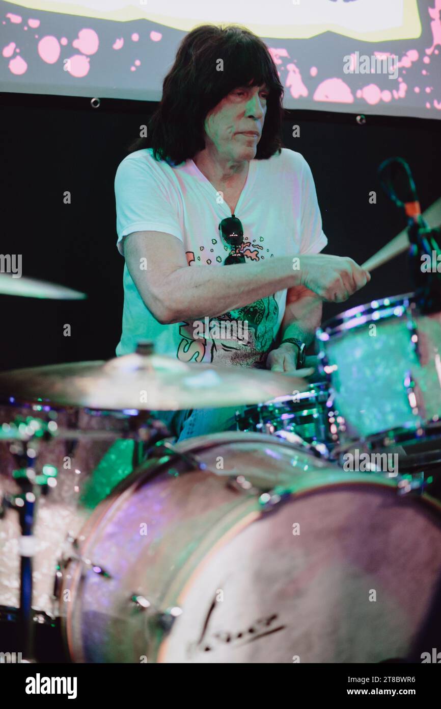 Marky Ramone performs live with his band blitzkrieg in Turin. Live ...