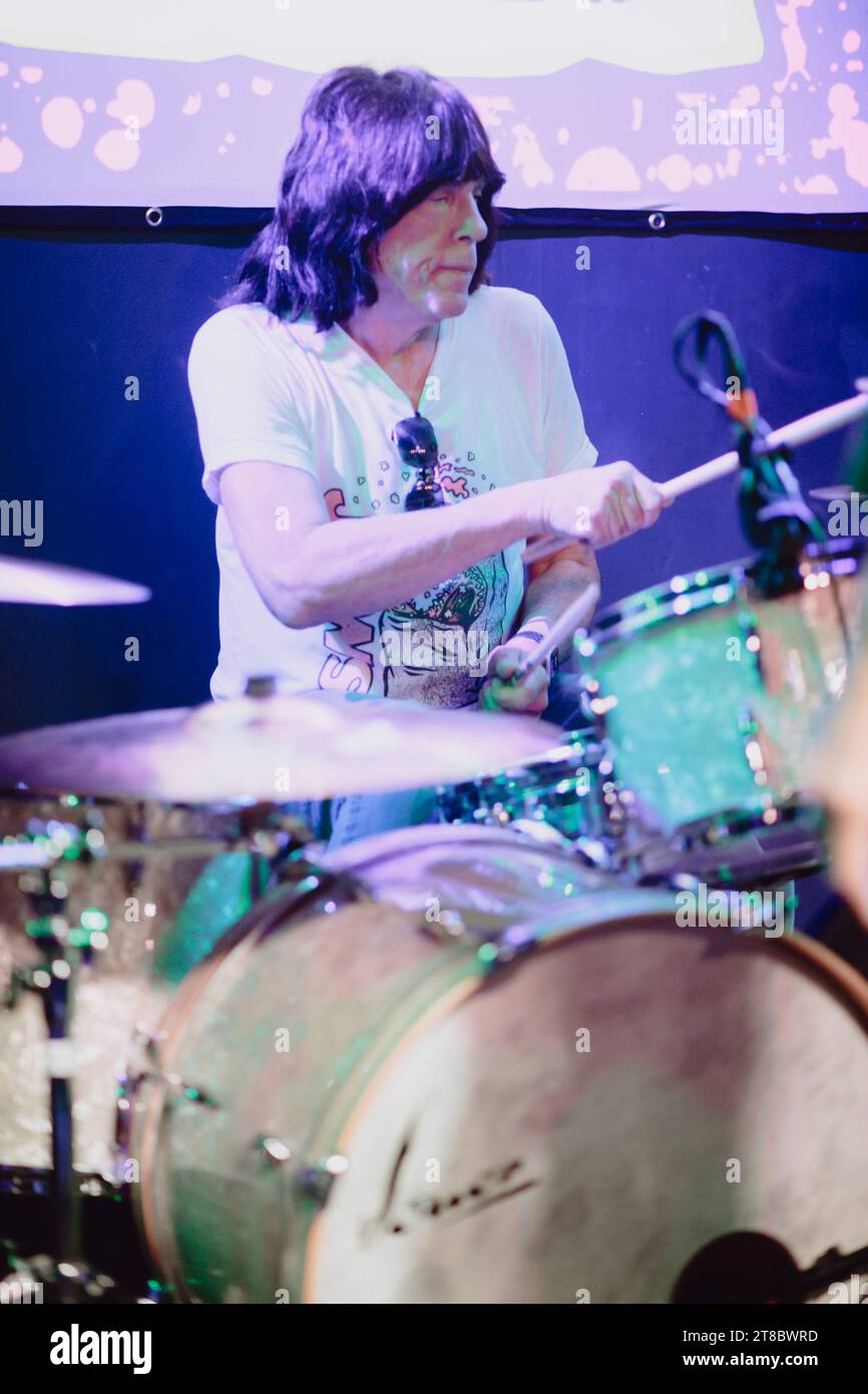 Marky Ramone performs live with his band blitzkrieg in Turin. Live ...