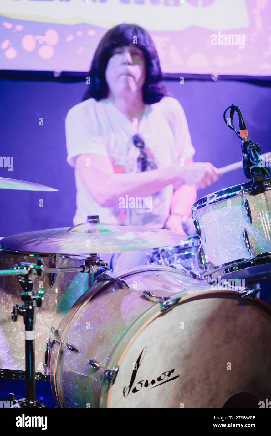 Marky Ramone performs live with his band blitzkrieg in Turin. Live ...