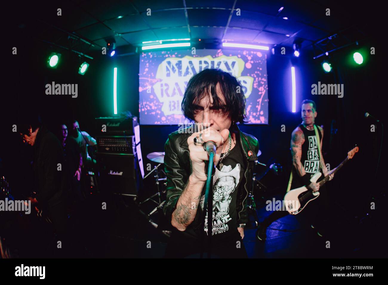 Marky Ramone performs live with his band blitzkrieg in Turin. Live ...