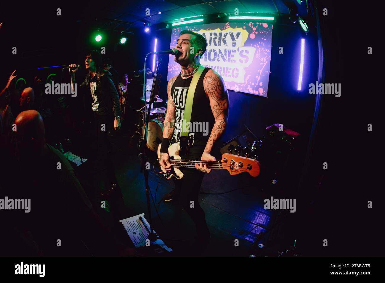 Marky Ramone performs live with his band blitzkrieg in Turin. Live ...