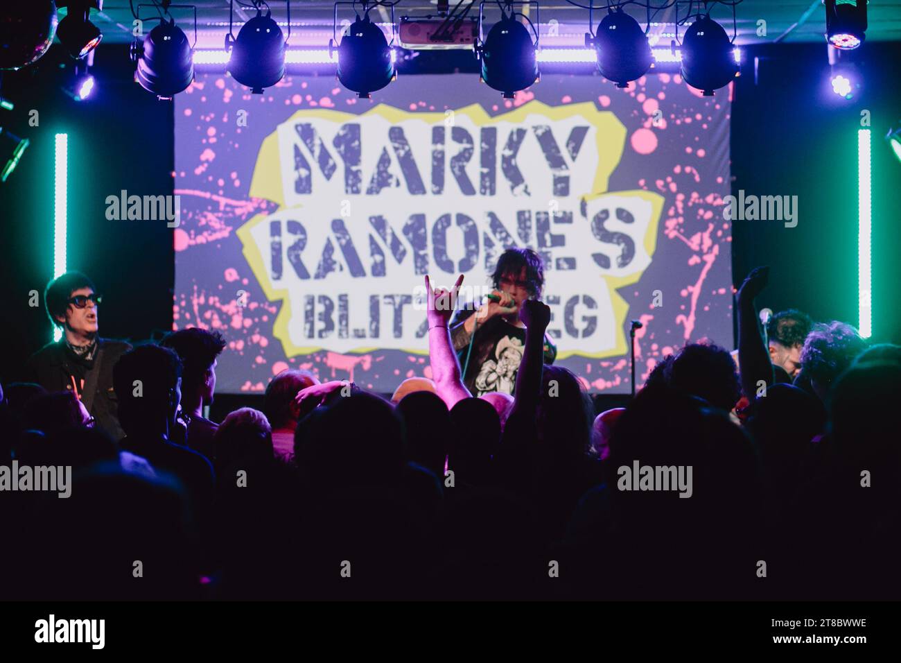 Marky Ramone performs live with his band blitzkrieg in Turin. Live ...