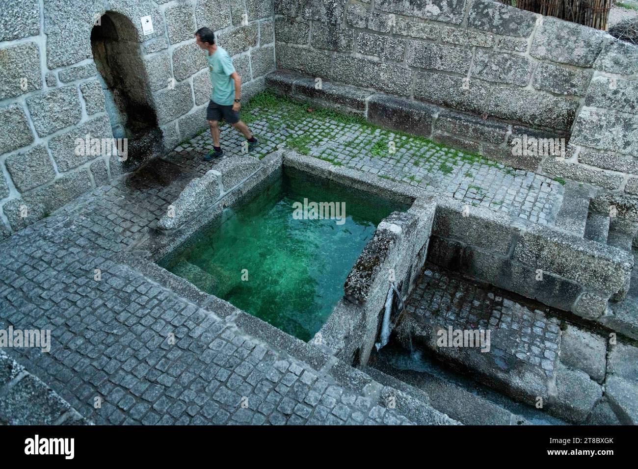 Granjal old spa )Portugal Stock Photo - Alamy