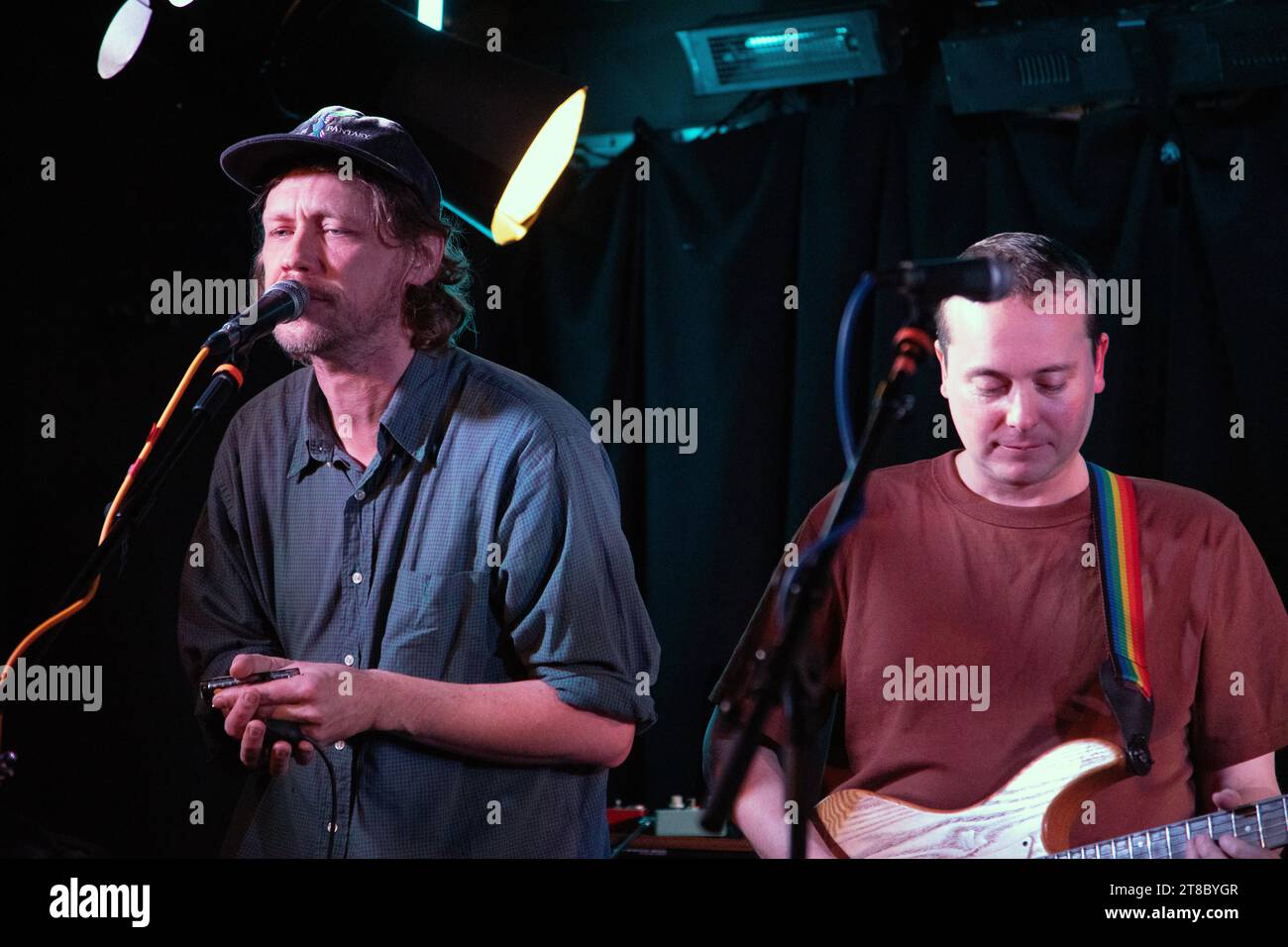 'Wailin' Dom Brider (L) and David Tattersall (R) of the David ...