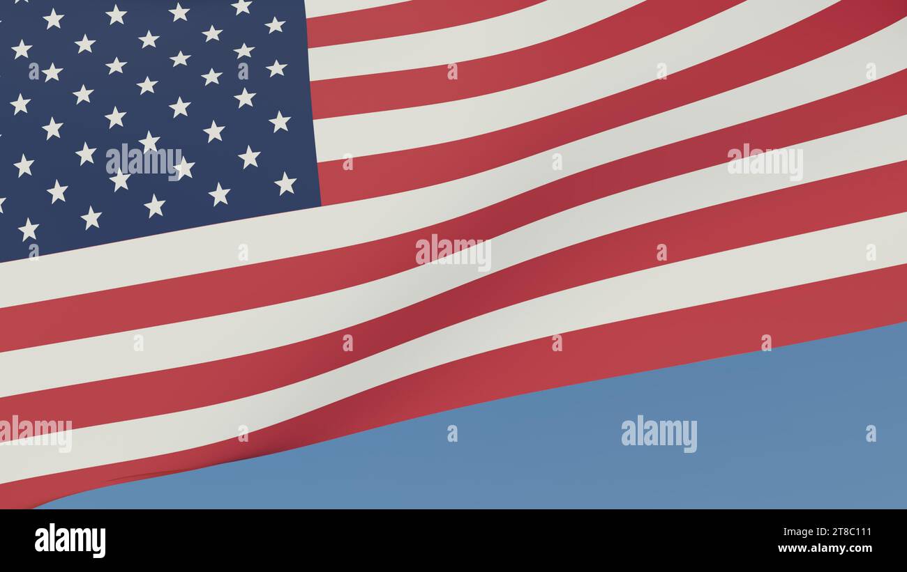US flag. American flag on transparent background Stock Photo - Alamy