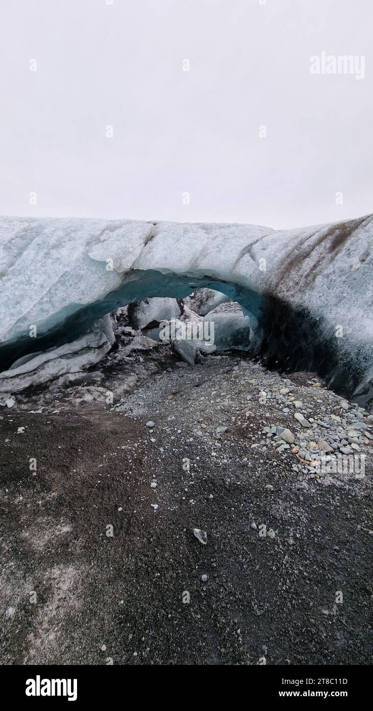 Icelandic vatnajokull frozen ice caves hi-res stock photography and ...