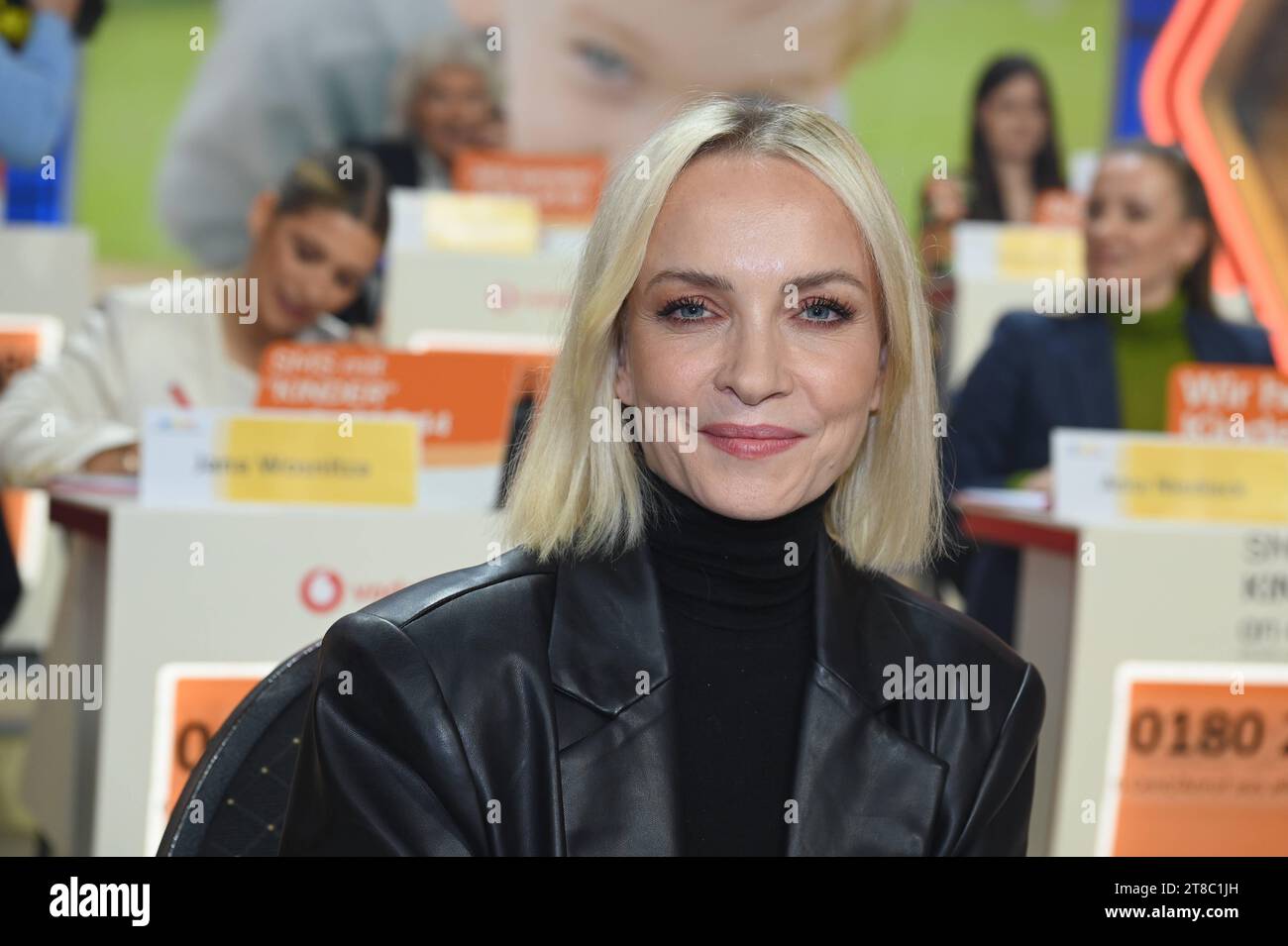 Schauspielerin Janin Ullmann nimmt am 28. RTL Spendenmarathon wir ...