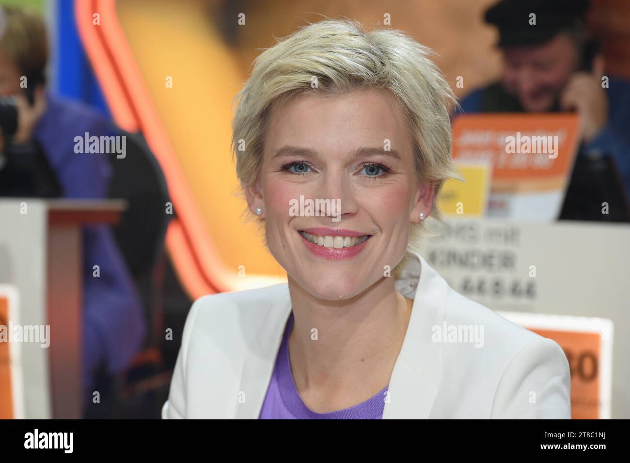 Moderatorin Verena Fels nimmt am 28. RTL Spendenmarathon wir helfen ...