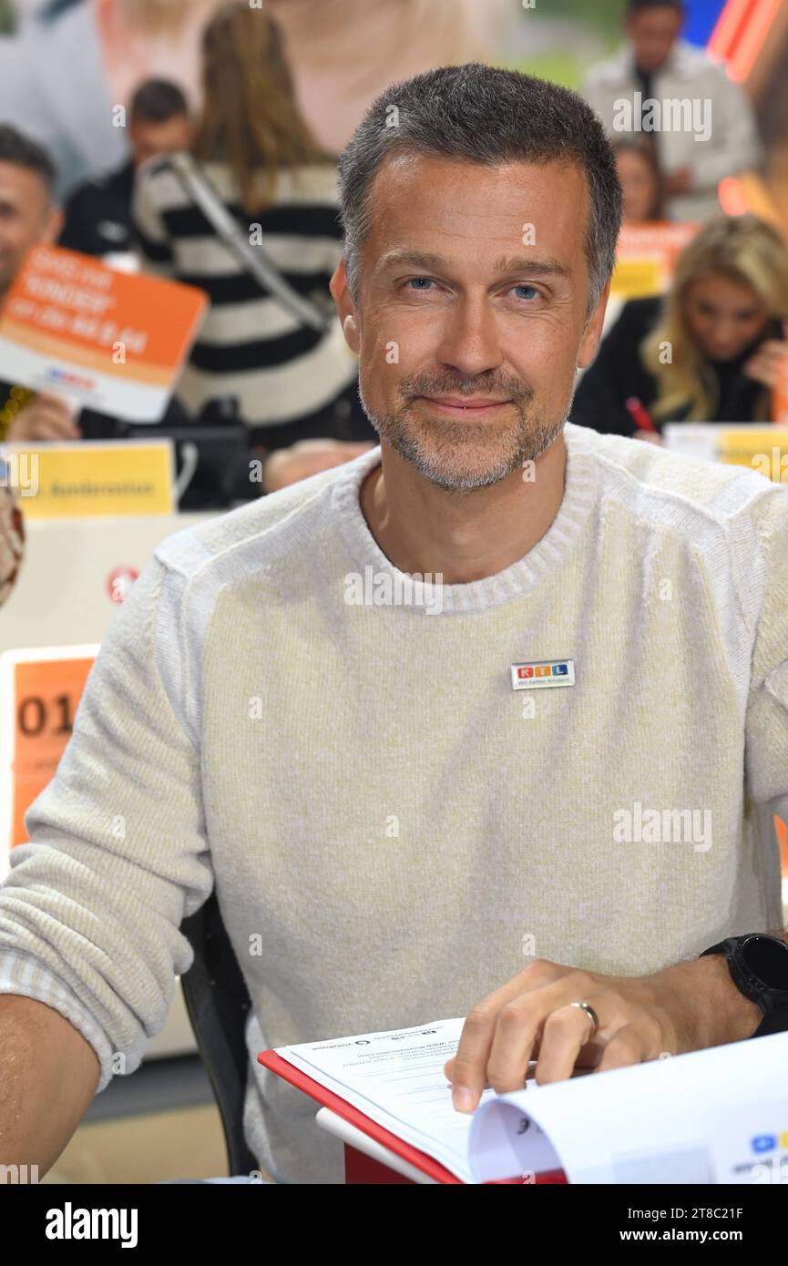 Schauspieler Wayne Carpendale nimmt am 28. RTL Spendenmarathon wir ...