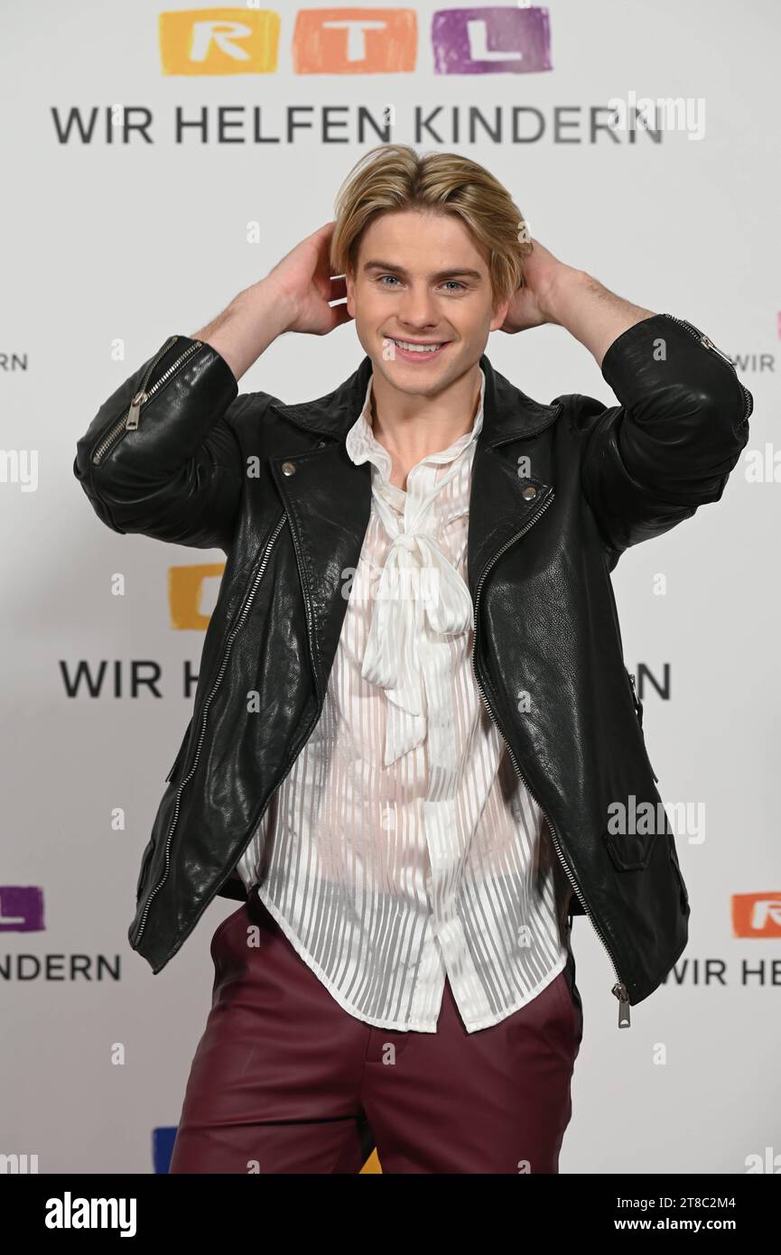 Der Sänger Vincent Gross nimmt am 28. RTL Spendenmarathon wir helfen ...