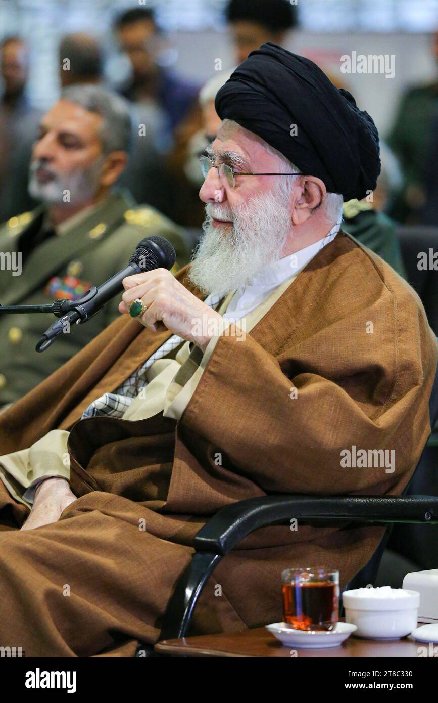 Tehran, Iran. 19th Nov, 2023. Iranian Supreme Leader Ayatollah ALI ...