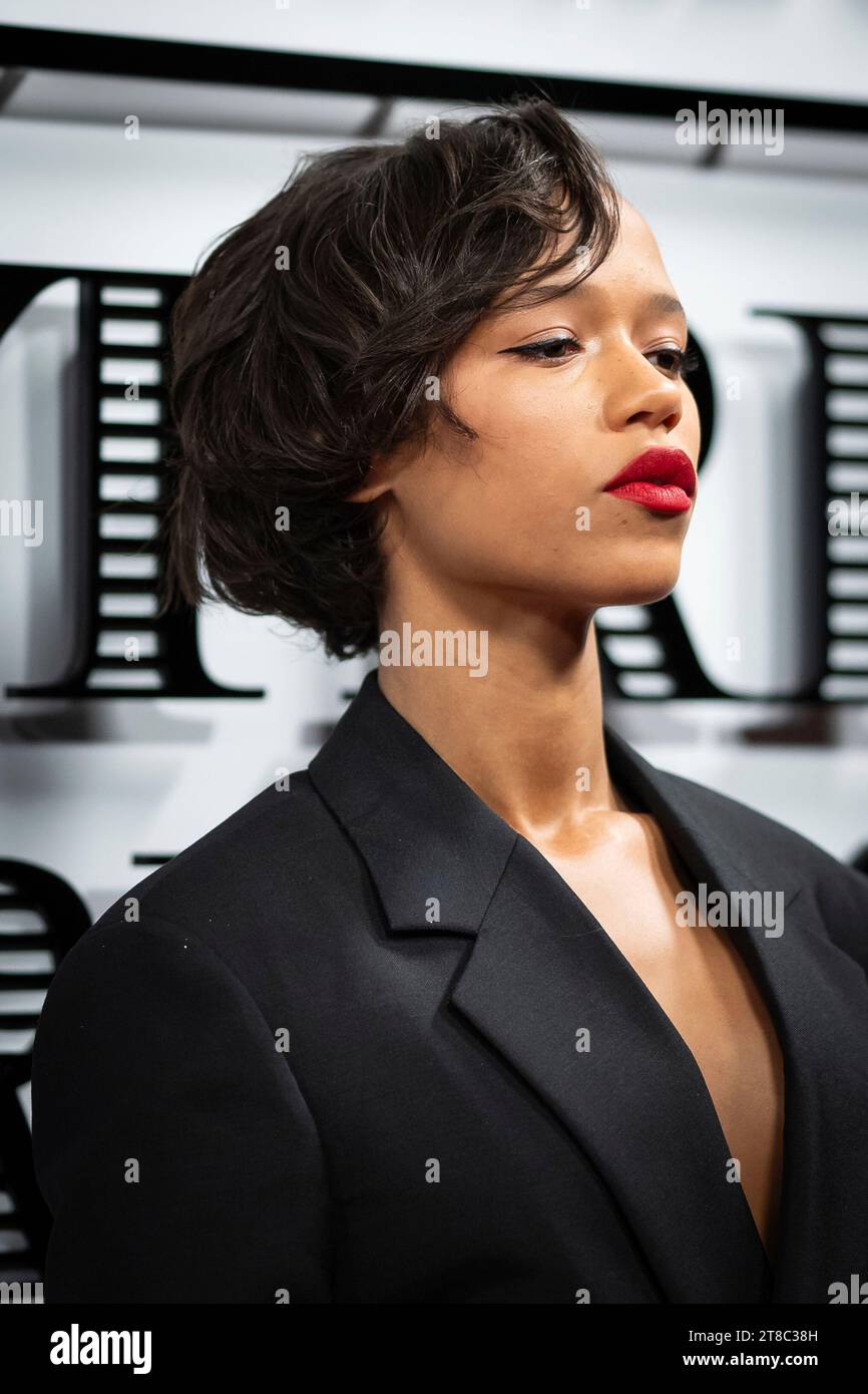 Taylor Russell poses for photographers upon arrival at The Evening ... Taylor Russell poses for photographers upon arrival at The Evening ...