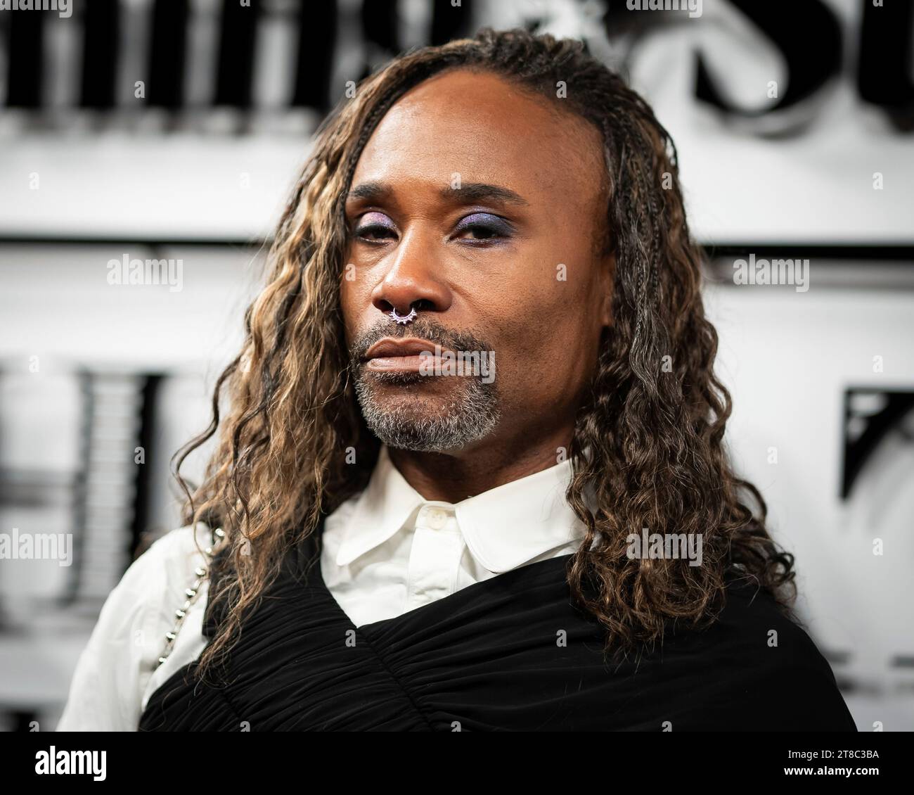 Billy Porter poses for photographers upon arrival at The Evening ... Billy Porter poses for photographers upon arrival at The Evening ...