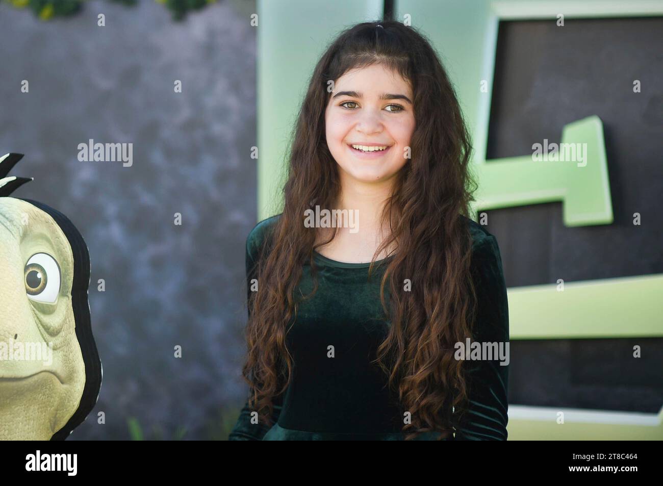 Reese Lores arrives at the premiere of "Leo" on Sunday, Nov. 19, 2023 ...