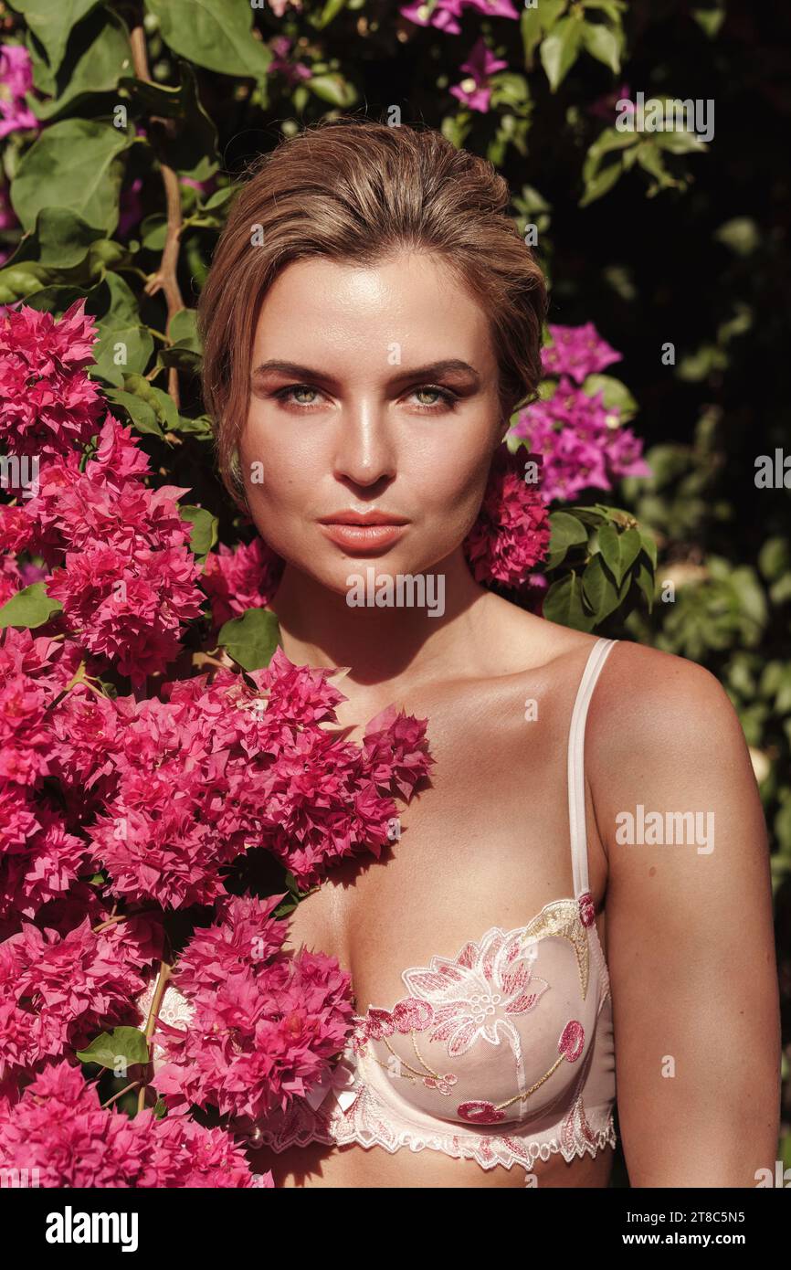 Woman Flawless Skin Poses Hi Res Stock Photography And Images Alamy