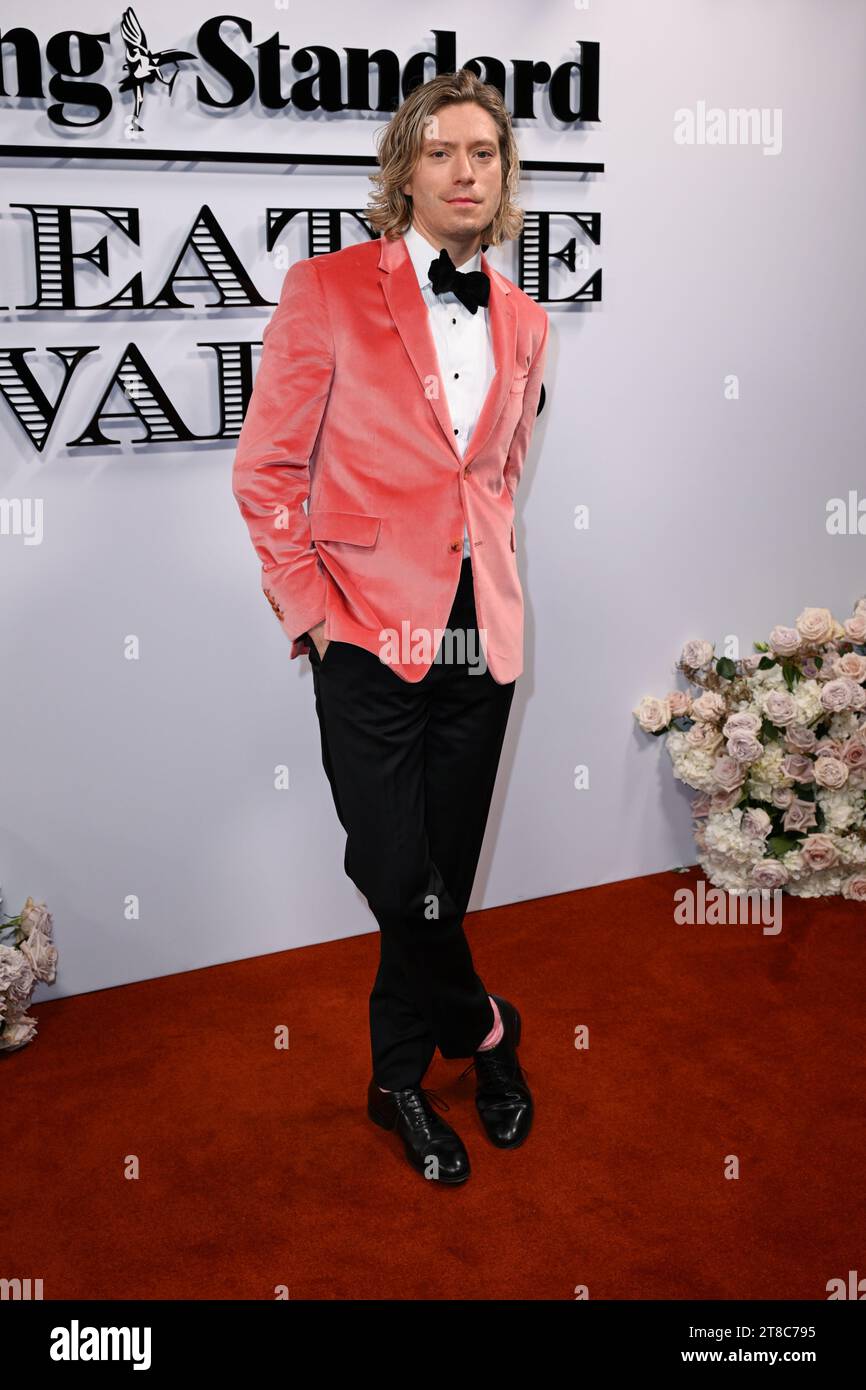 London, UK. November 19th, 2023. Patrick Vaill arriving at The Evening ...