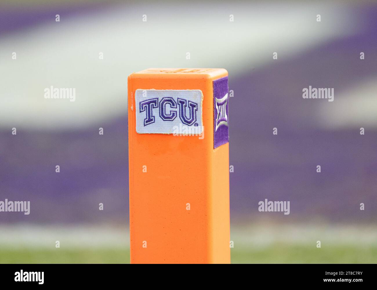 Fort Worth, Texas, USA. 18th Nov, 2023. TCU Horned Frogs goal line ...
