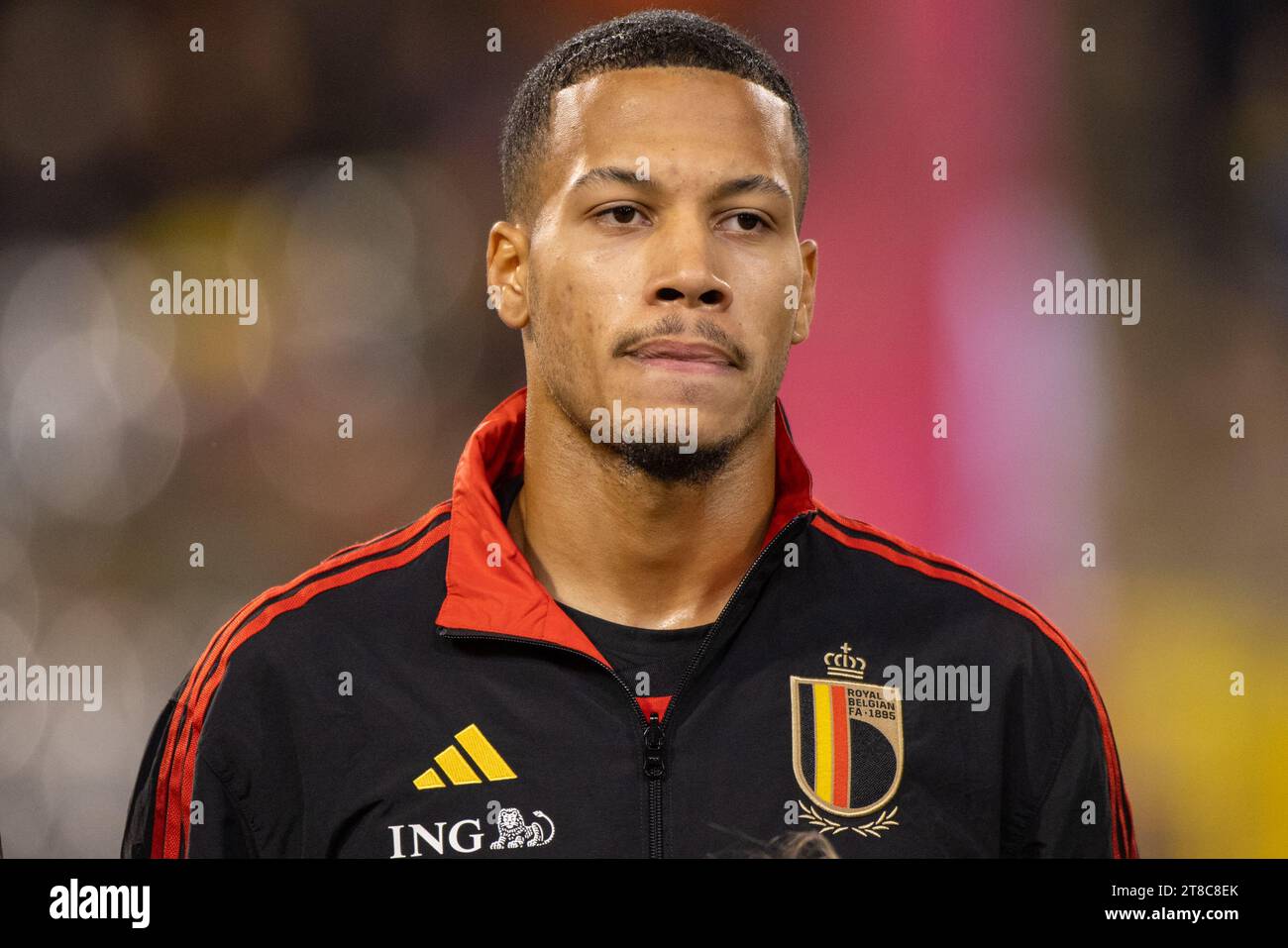 Brussels, Belgium. 19th Nov, 2023. Youri Tielemans of Belgium during ...