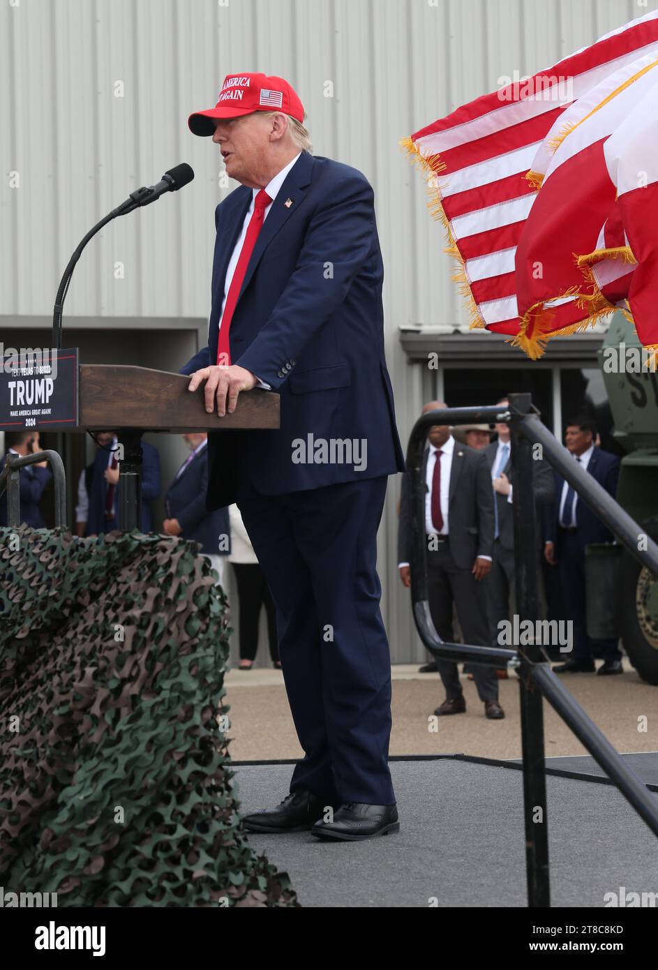 President trump speech 2023 hi-res stock photography and images - Alamy