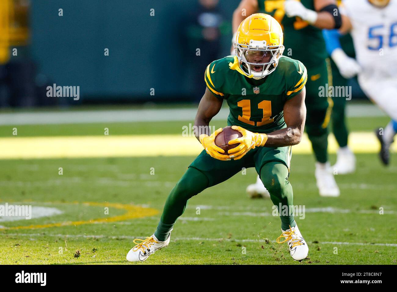 Green Bay, Wisconsin, USA. 19th Nov, 2023. Green Bay Packers wide ...