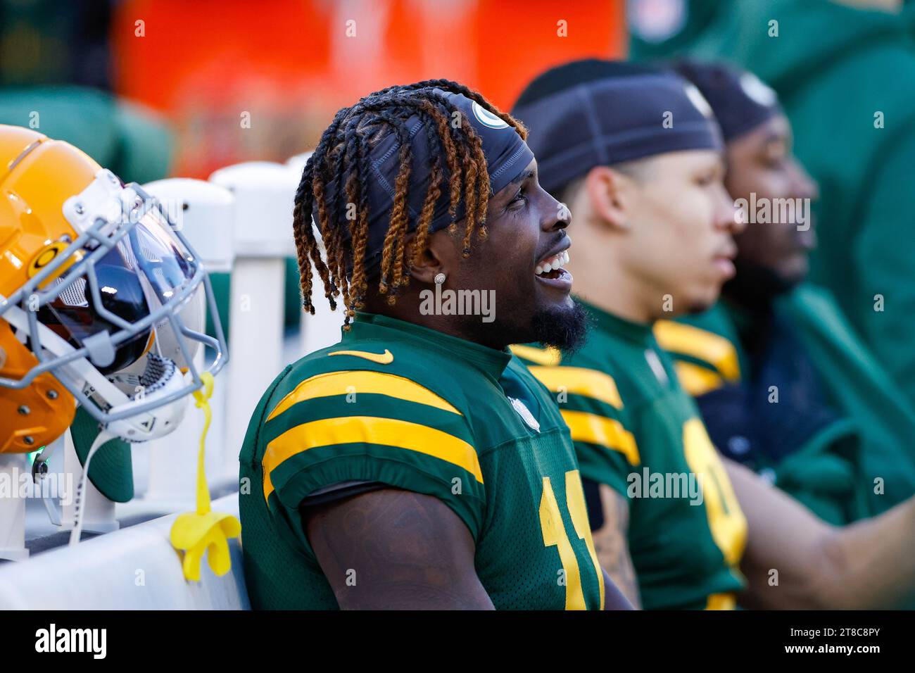 Green Bay, Wisconsin, USA. 19th Nov, 2023. Green Bay Packers wide ...
