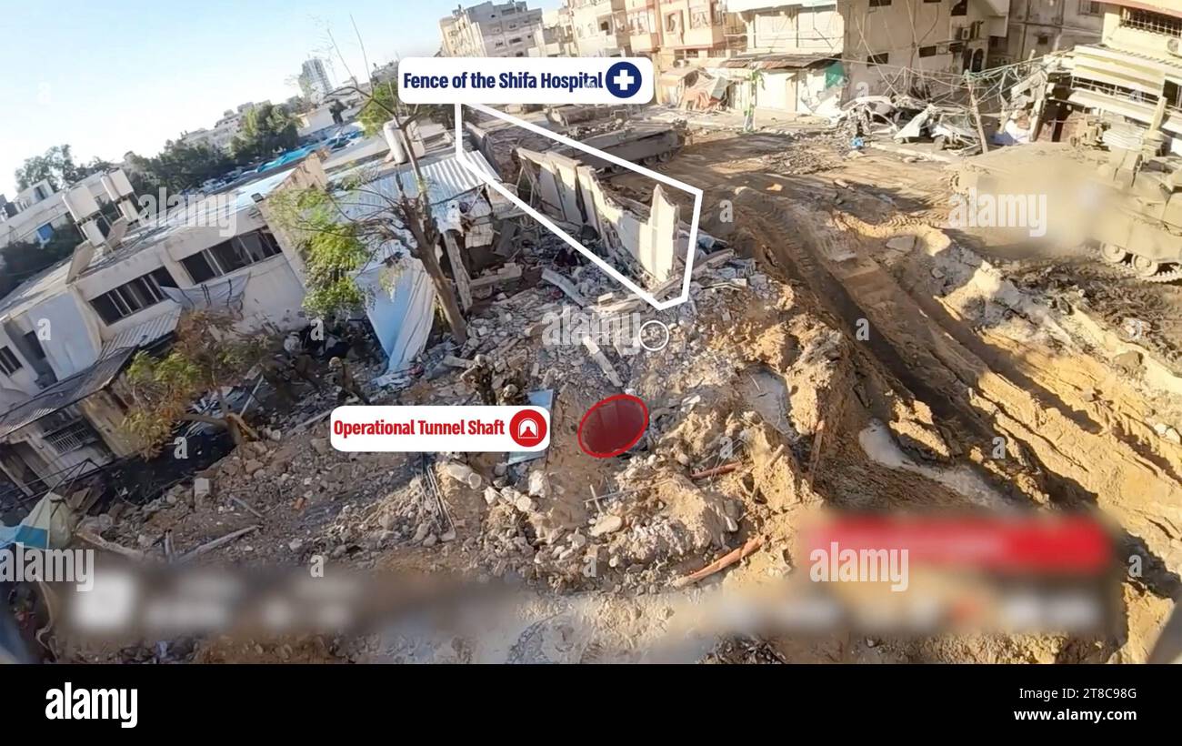 On Thursday, November 17, 2023, Israel Defense Forces (IDF) and Israel ...