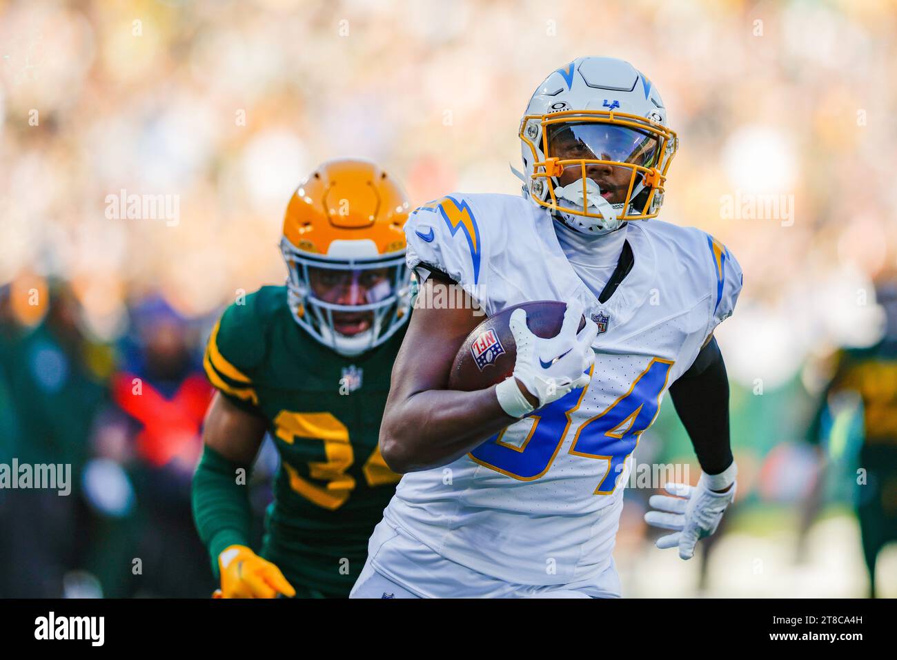 November 19, 2023: Los Angeles Chargers tight end Stone Smartt (84 ...