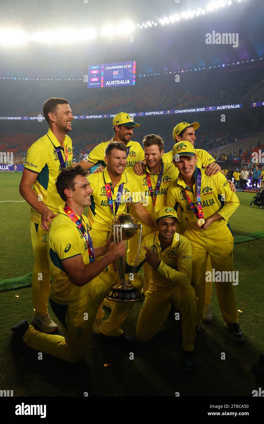 Ahmedabad, Gujatat, INDIA. 19th Nov, 2023. ICC Men's Cricket World Cup ...