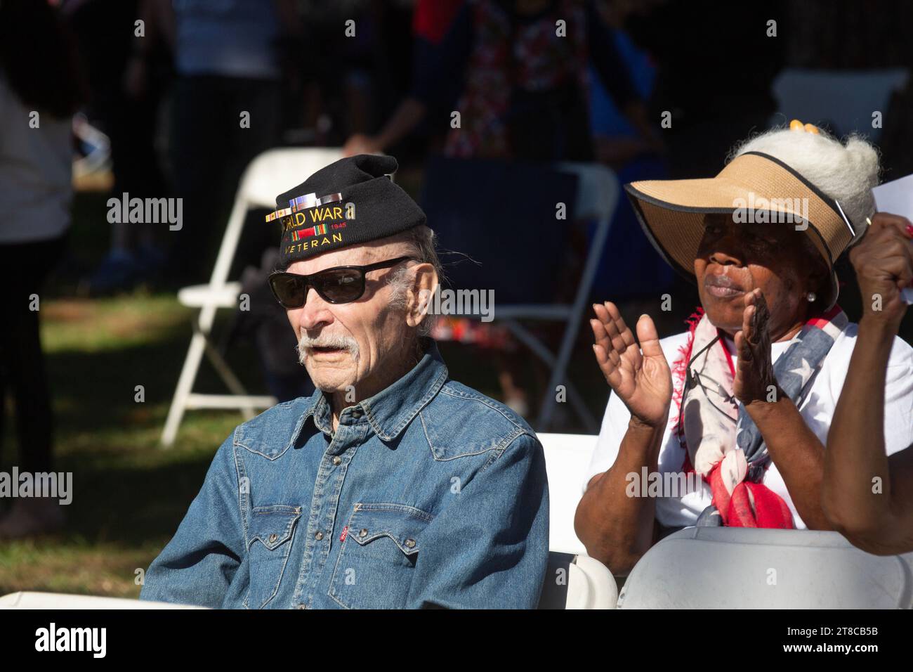 Veteran Wayne Miller, who served on the USS Garrard in the Philippines ...