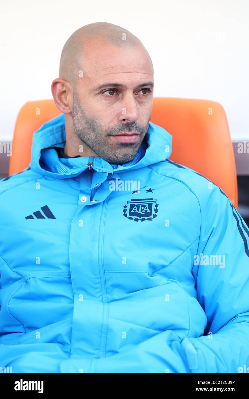 IAI Stadium Nihondaira, Shizuoka, Japan. 18th Nov, 2023. Javier ...