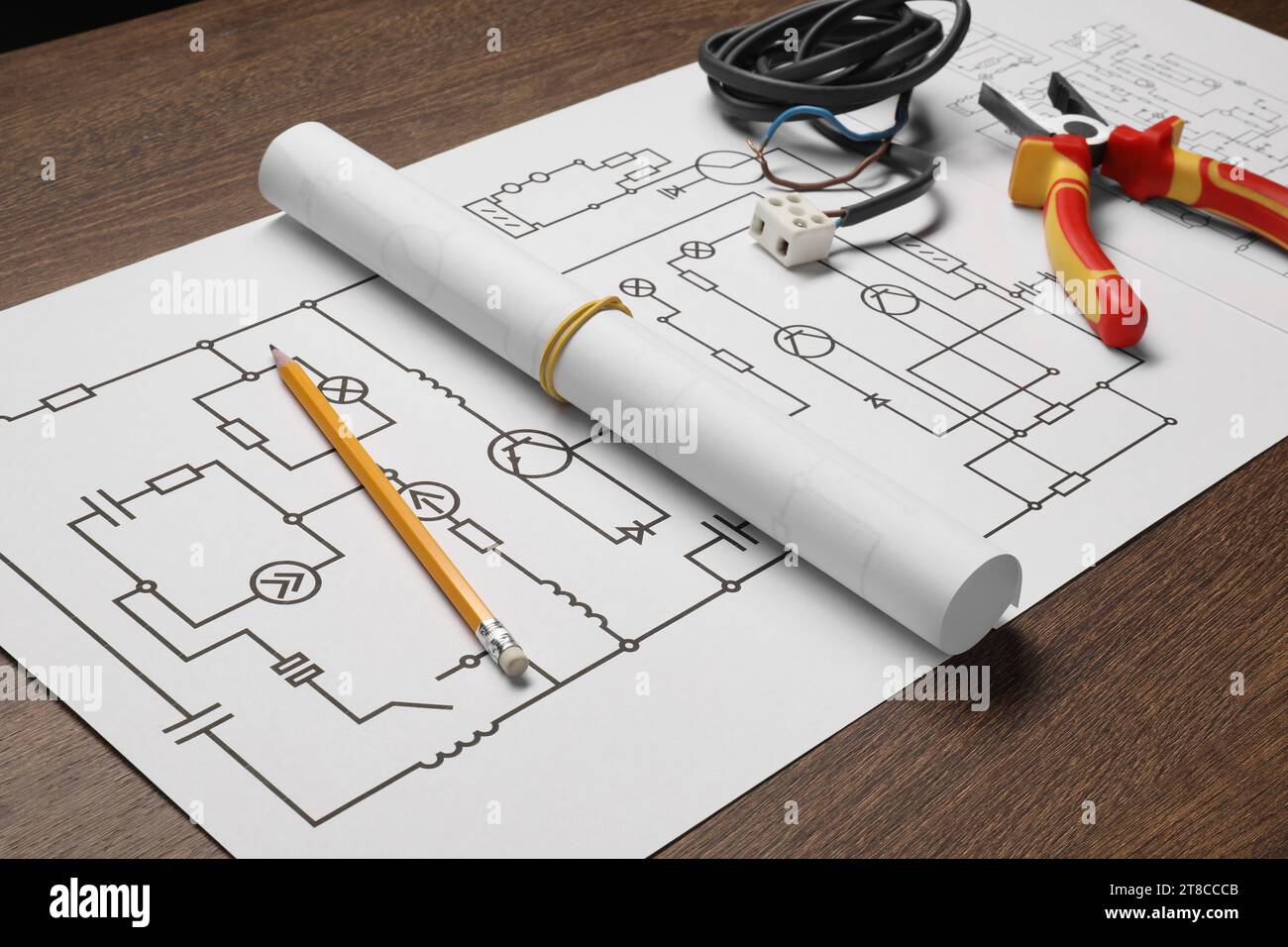 Wiring diagram hi-res stock photography and images - Alamy